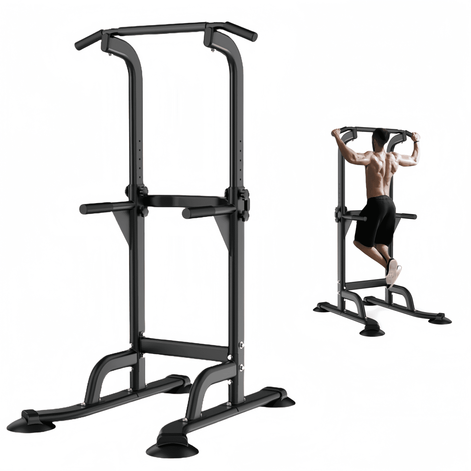 Dip Bars Fitness Equipment With Pull-Up Bar, & Back Trainer Gym ...