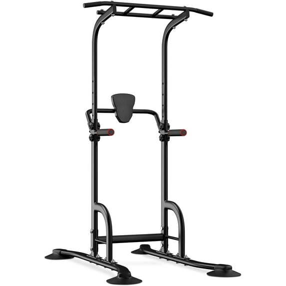 Power Tower, Pull Up Bar Dip Station/Stand for Home Gym Strength ...