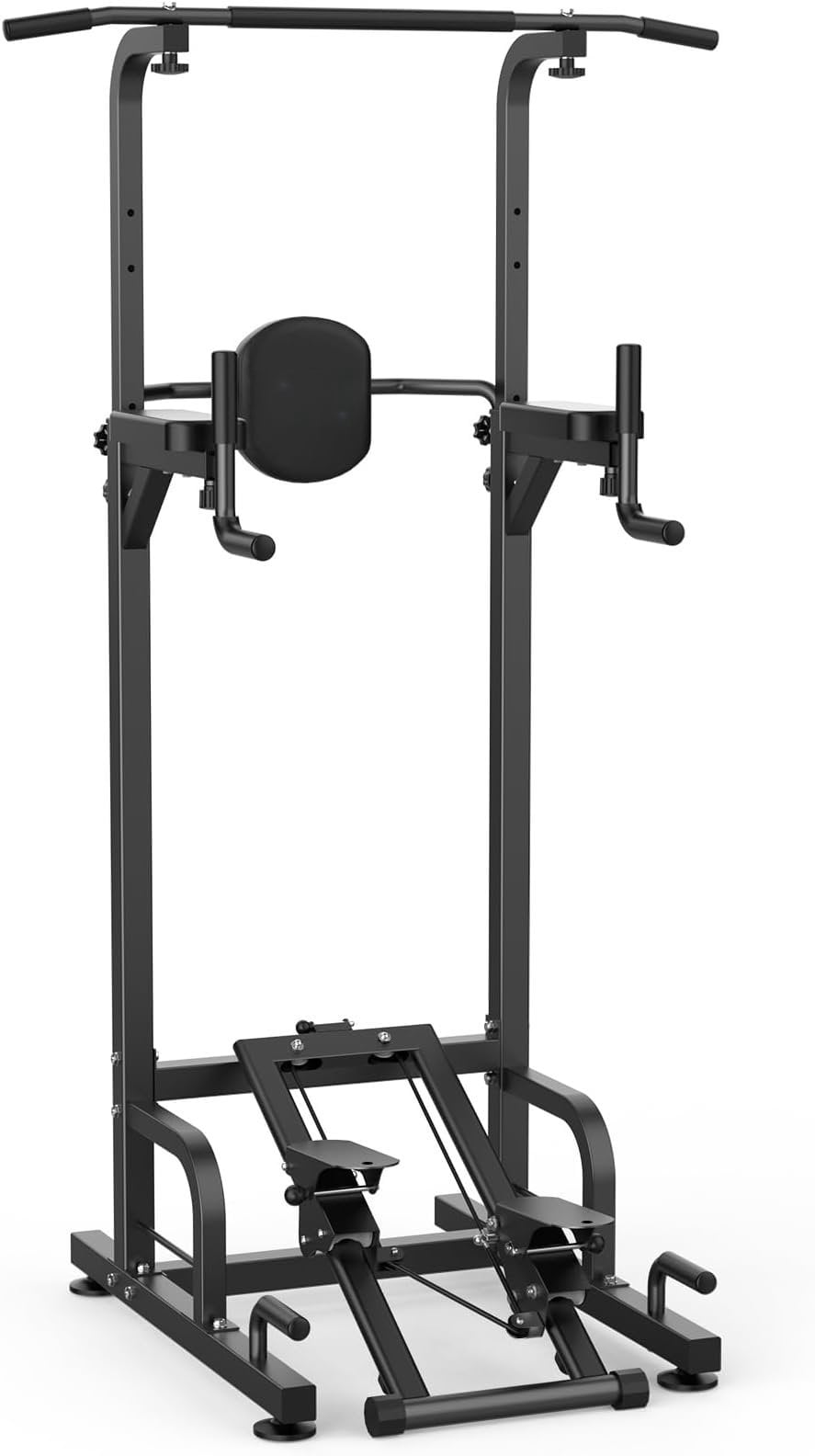 Power Tower Pull Up Bar Station Workout Dip Station for Gym Strength ...