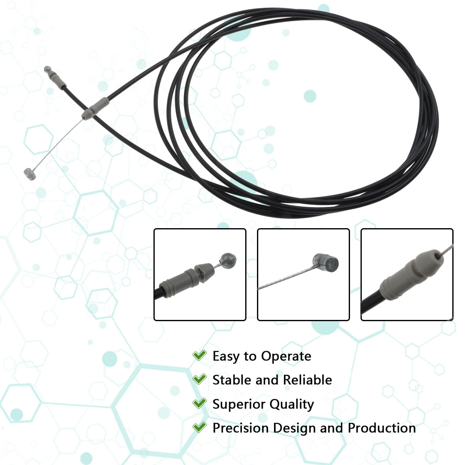 Power Trunk Lock Latch Release Cable for 2009 2010 2011 2012 2013 ...