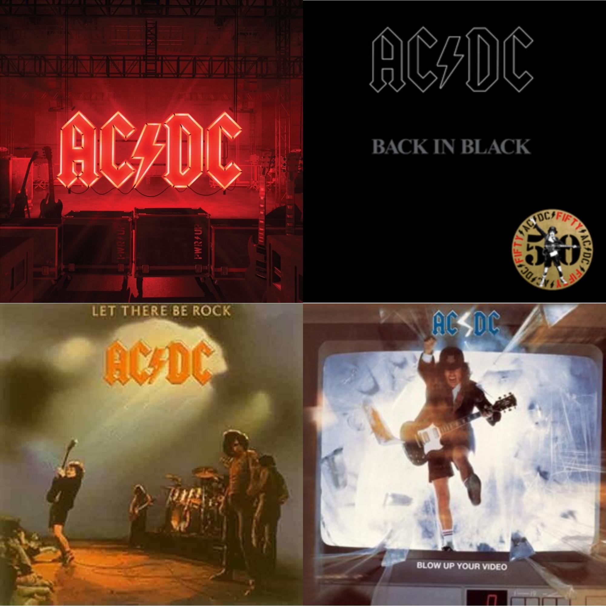Power Up (180G/Gatefold Jacket/Inner Sleeve) & Back In Black (Gold ...