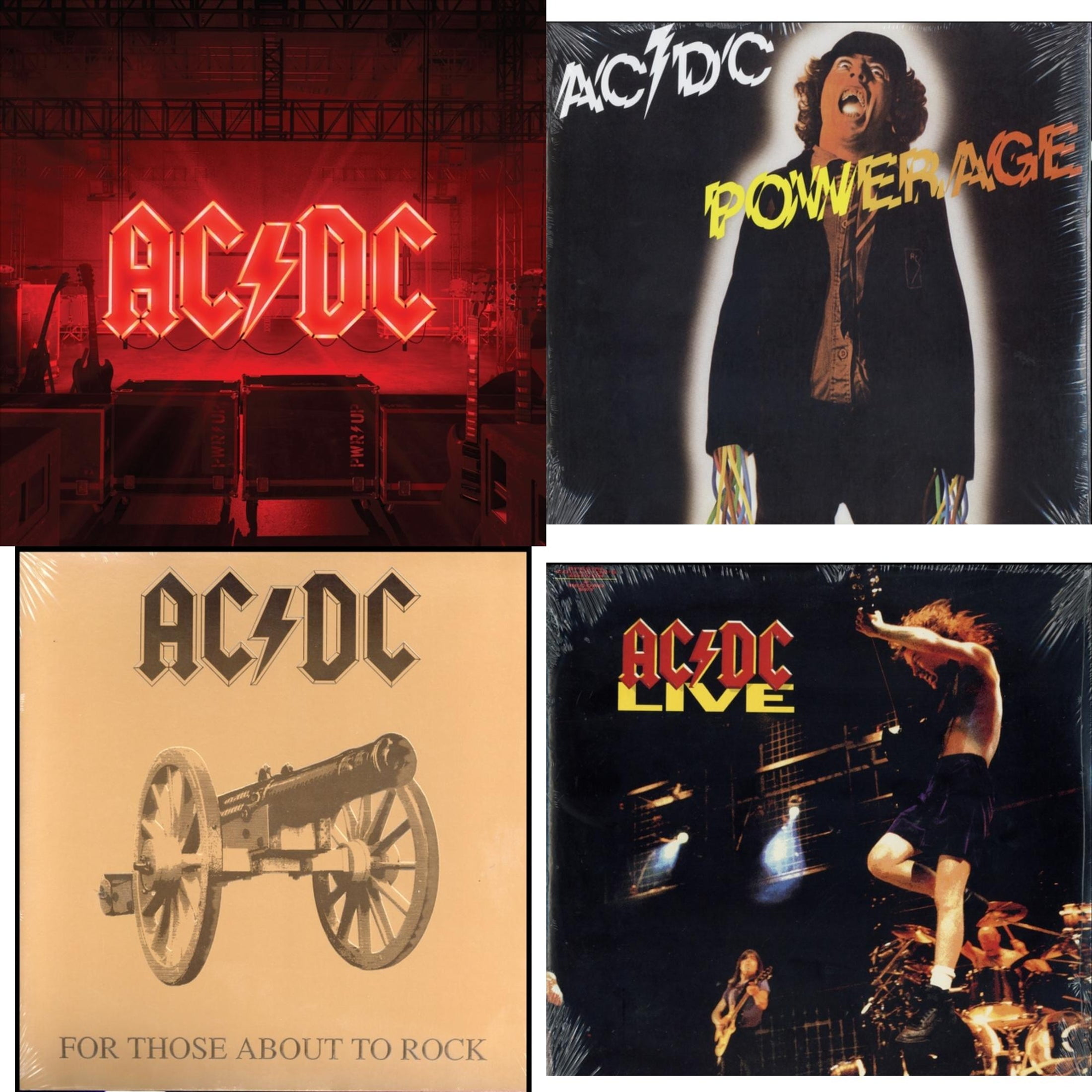 Power Up (180G/Gatefold Jacket/Inner Sleeve) & Powerage (180G) & For ...