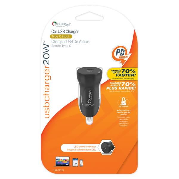 Power Up 20w USB-C Car Plug - Walmart.com