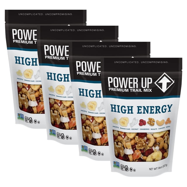Power Up High Energy TSF6 Trail Mix By Gourmet Banana Chips, Cashews ...
