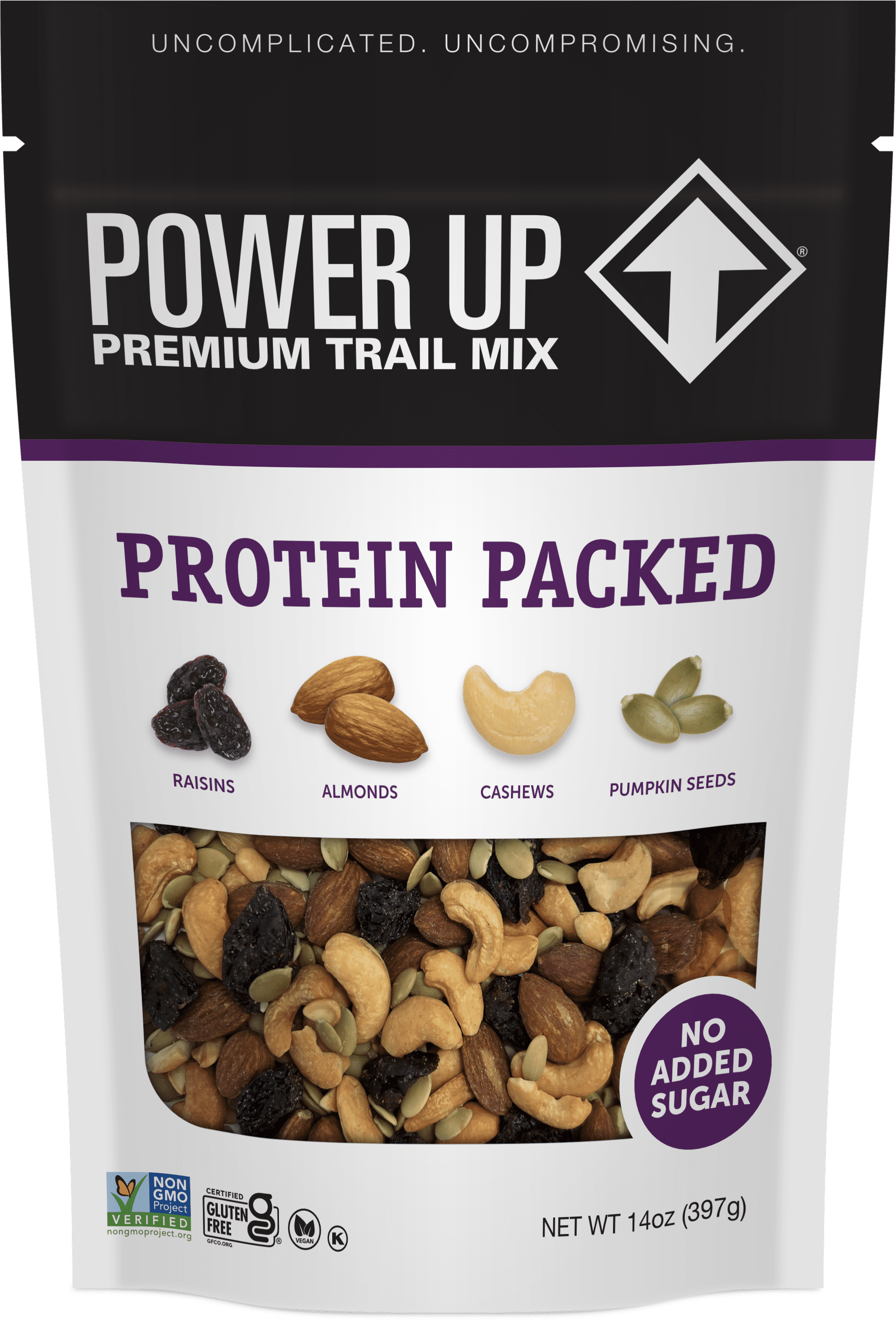 Power Up Protein Packed Trail Mix 14oz, Gluten Free, Vegan, Non-GMO ...