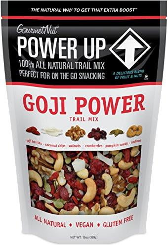 Power Up Trail Mix - Antioxidant Mix, 100% All Natural Trail Mix (Pack ...