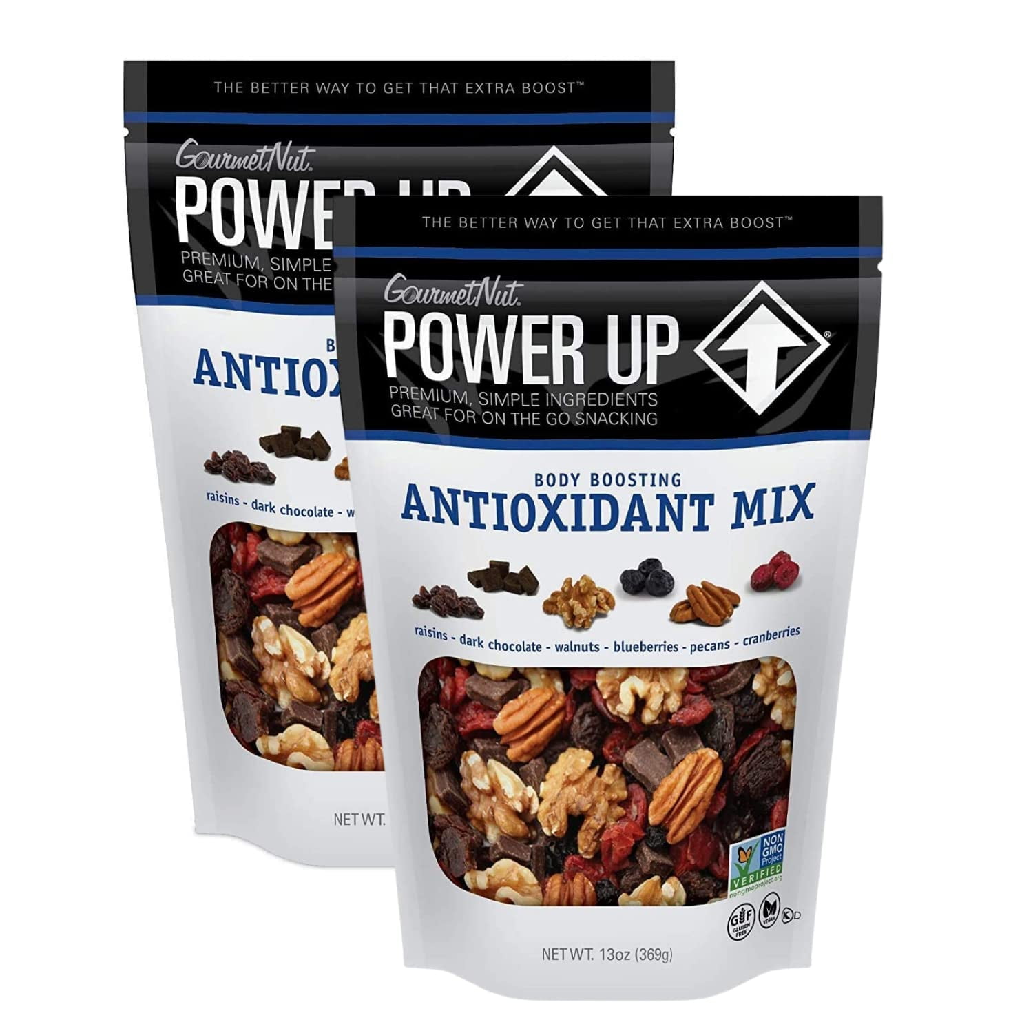 Power Up Trail Mix SBF3 - Antioxidant Mix, 100% All Natural Trail Mix ...