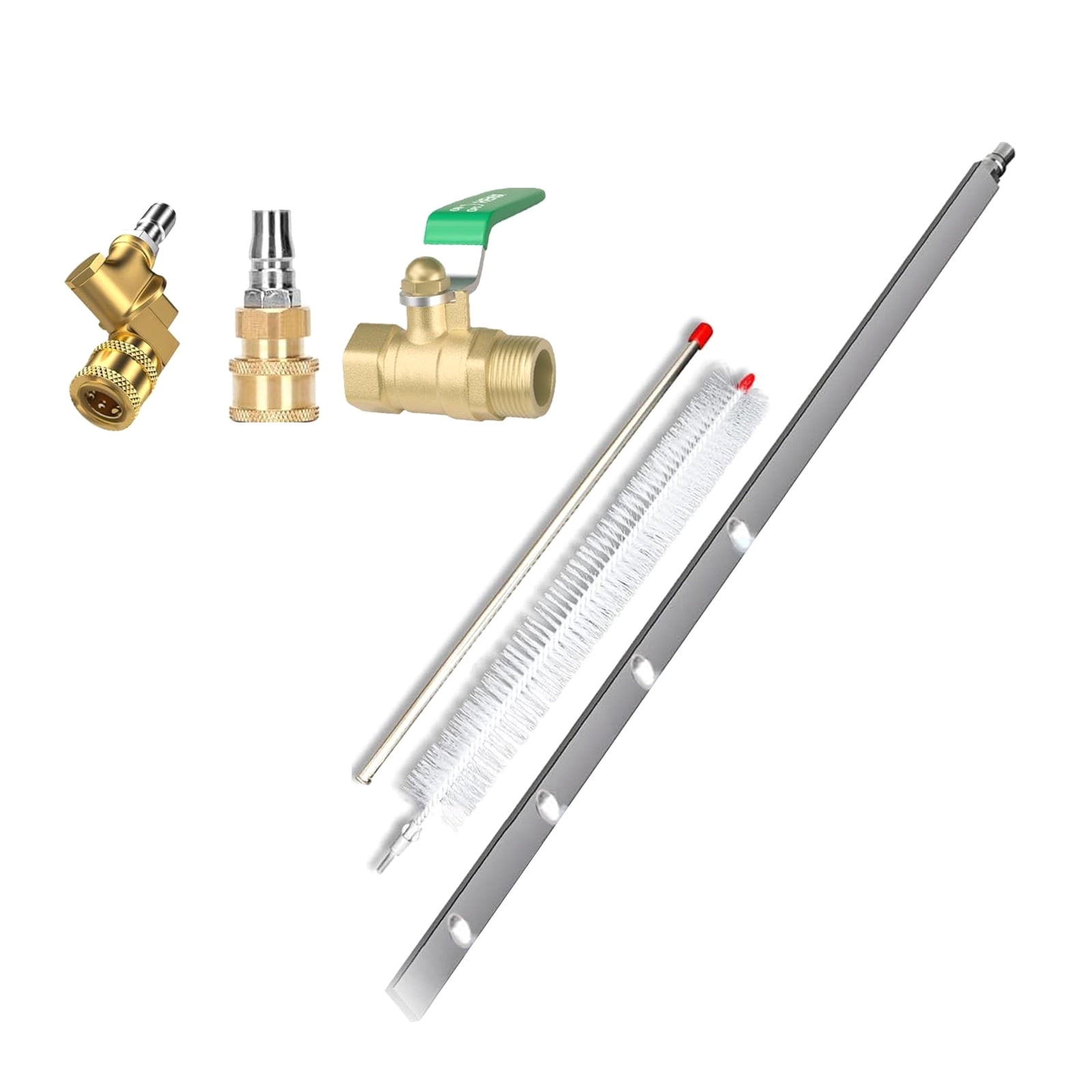 Power Washer Wand 24-47in Radiator Cleaning Wand 4500PSI Fan Nozzle ...