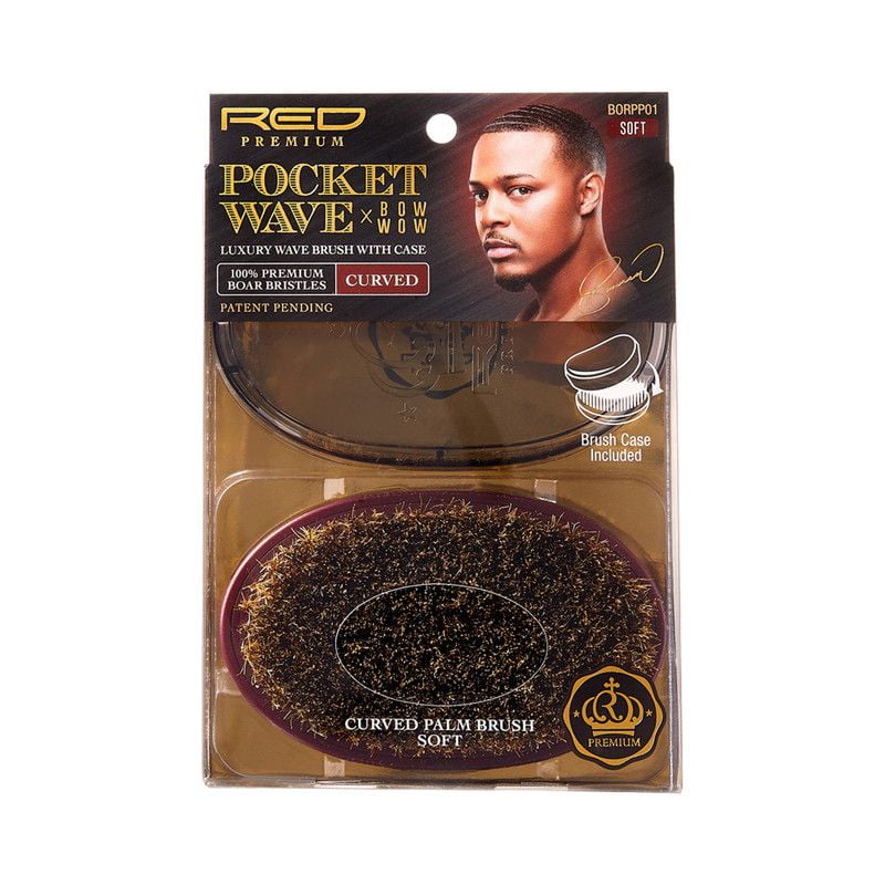 RED Premium Luxury Wave Brush Pocket Wave x Bow wow (#BORPP01 ...