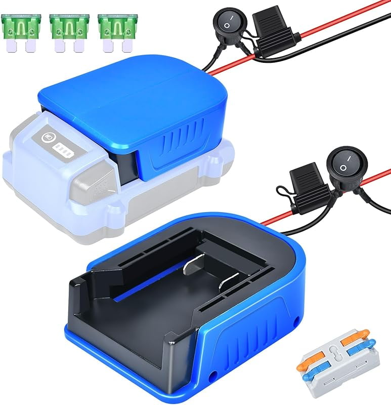 for Power Wheel Adapter Compatible with Kobalt 24V, Dock Battery ...