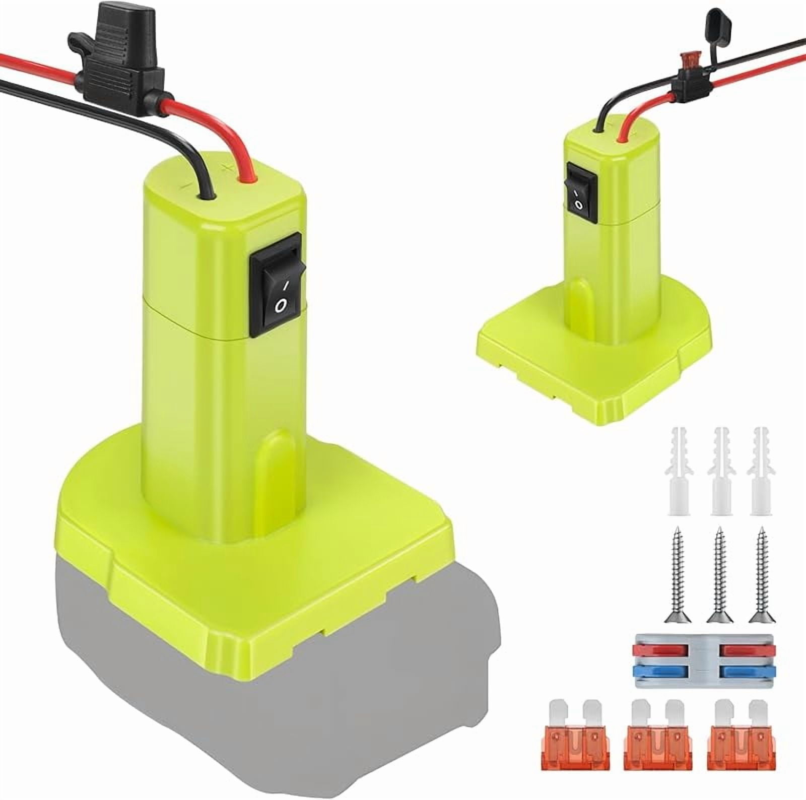 for Power Wheel Adapter Compatible with RYOBI 18V ONE+ Battery, Dock ...