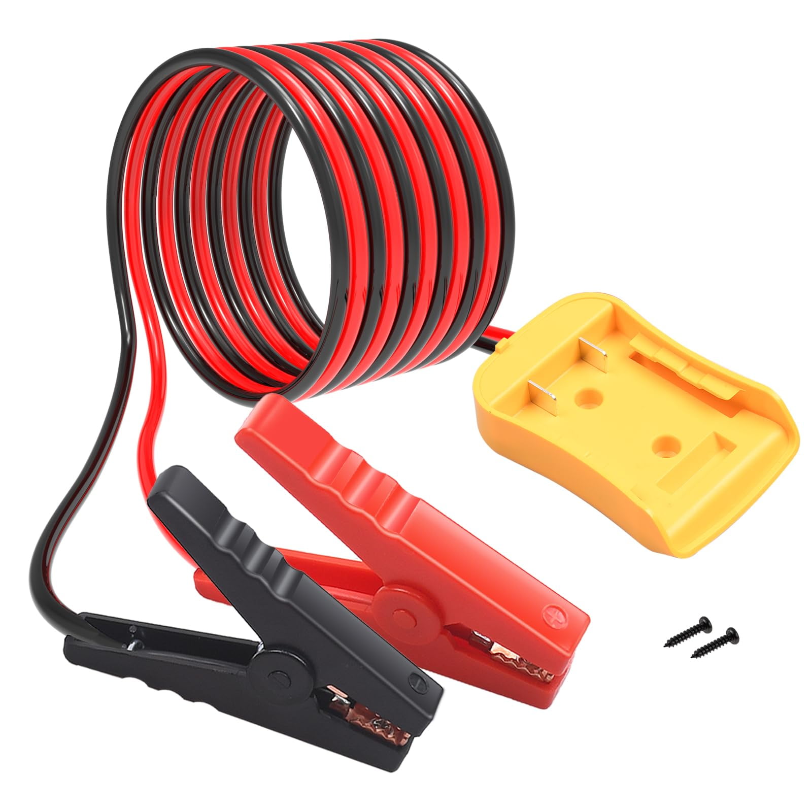 Power Wheel Battery Adapter 20V with 6FT Jumper Cable Clamps Compatible ...