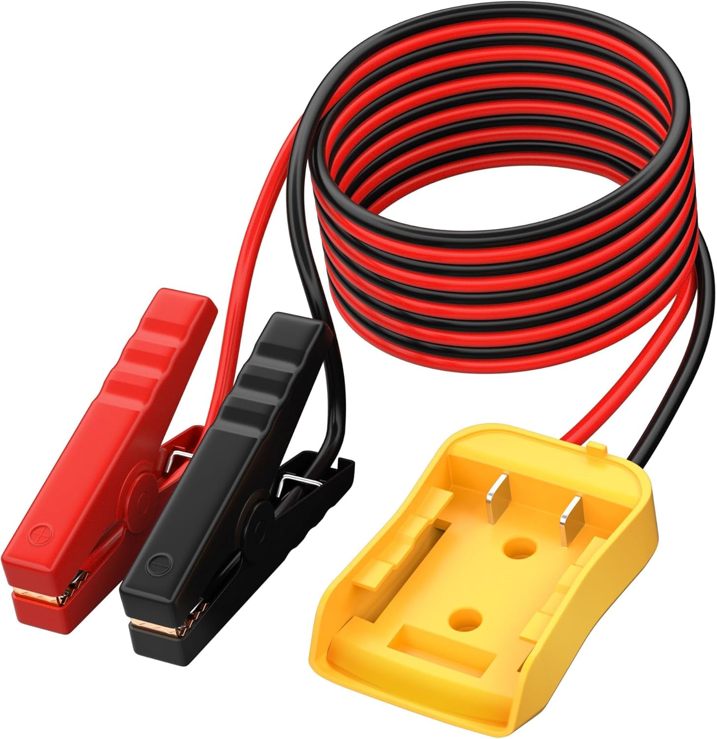 Power Wheel Battery Adapter 20V with 6FT Jumper Cable Clamps Portable ...