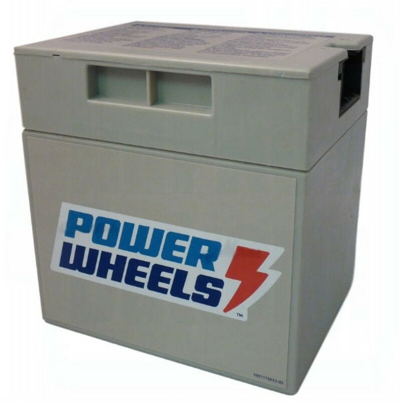 Power Wheels 12 Volt Battery Grey 00801-0930 Gray 12V - NEW - Walmart.com
