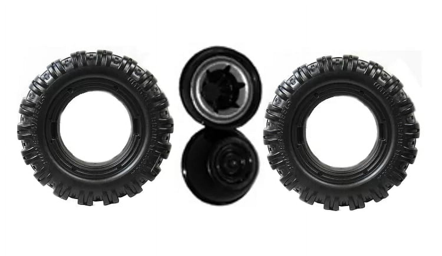 Power Wheels F150 Raptor DMM94 & FJJ63 2 Wheel Replacement Tire ...