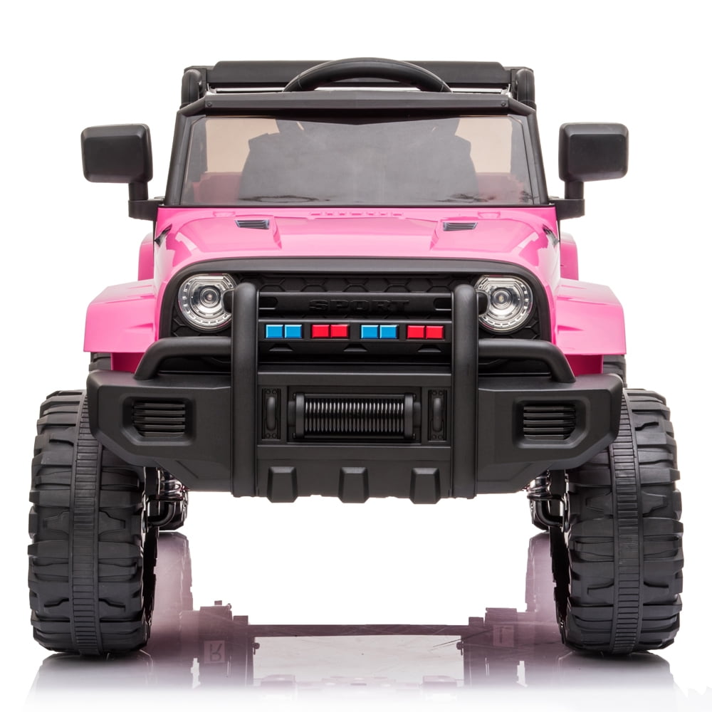 Princess Jeep Power Wheels Electric Toy with LED, Dual Drive, 12V ...