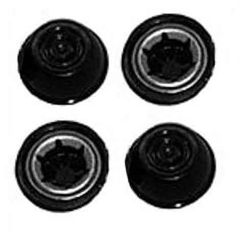 Power Wheels Retainer Cap Nut, Black Plastic, 4 Pack Replacement ...