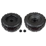 Power Wheels Rubber Front Wheels Toy Replacement Parts, 5.18 lb ...