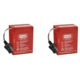 Power Wheels Super 6 Volt Red Battery 00801-0712, Pack of 2 - Walmart.com