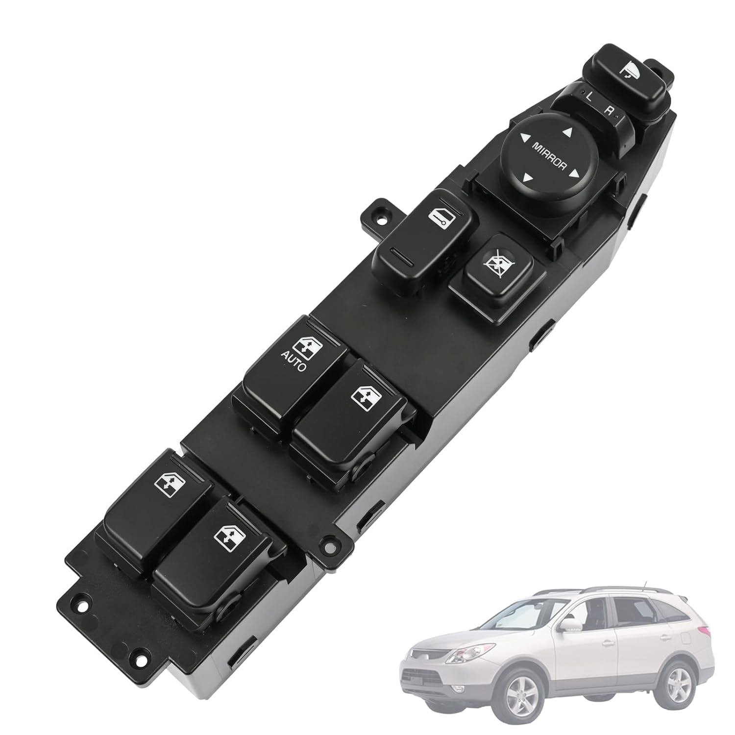 Power Window Master Switch Assembly-Left Driver Side Compatible with ...
