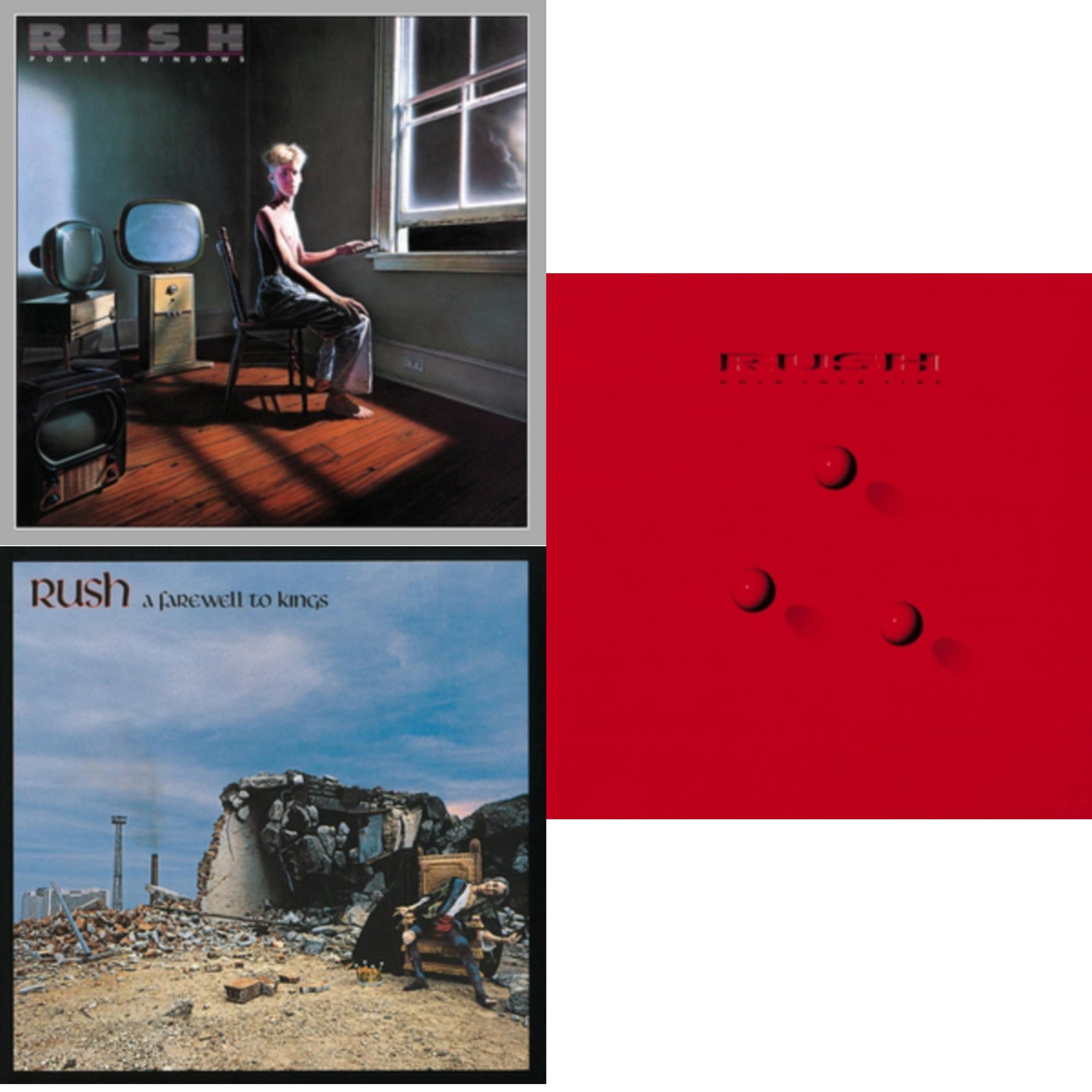 Power Windows (180G) & Farewell To Kings (180G) & Hold Your Fire (180G ...