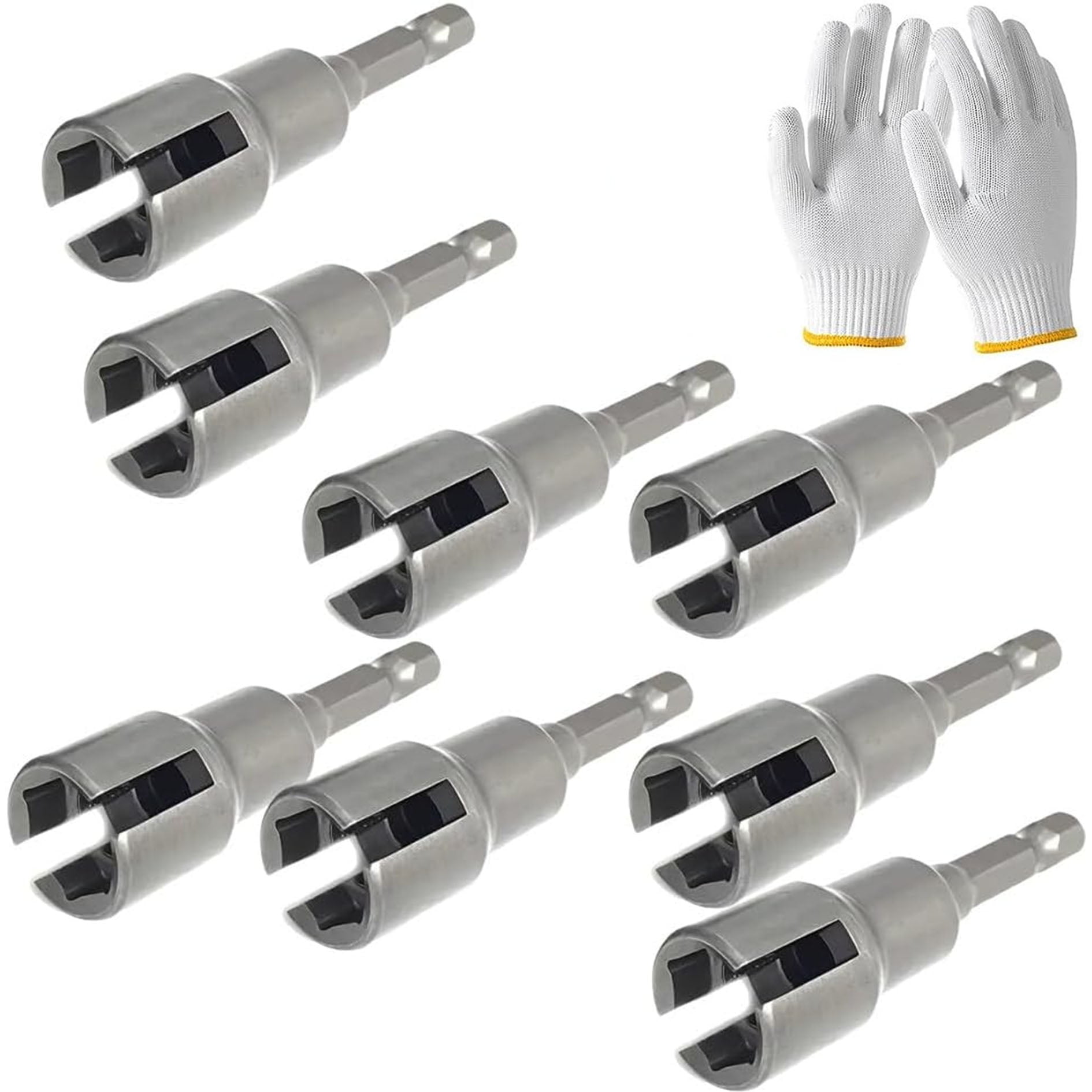 Power Wing Nut Driver Set, Hurricane Shutter Drill Bit, Wing Nut Socket ...