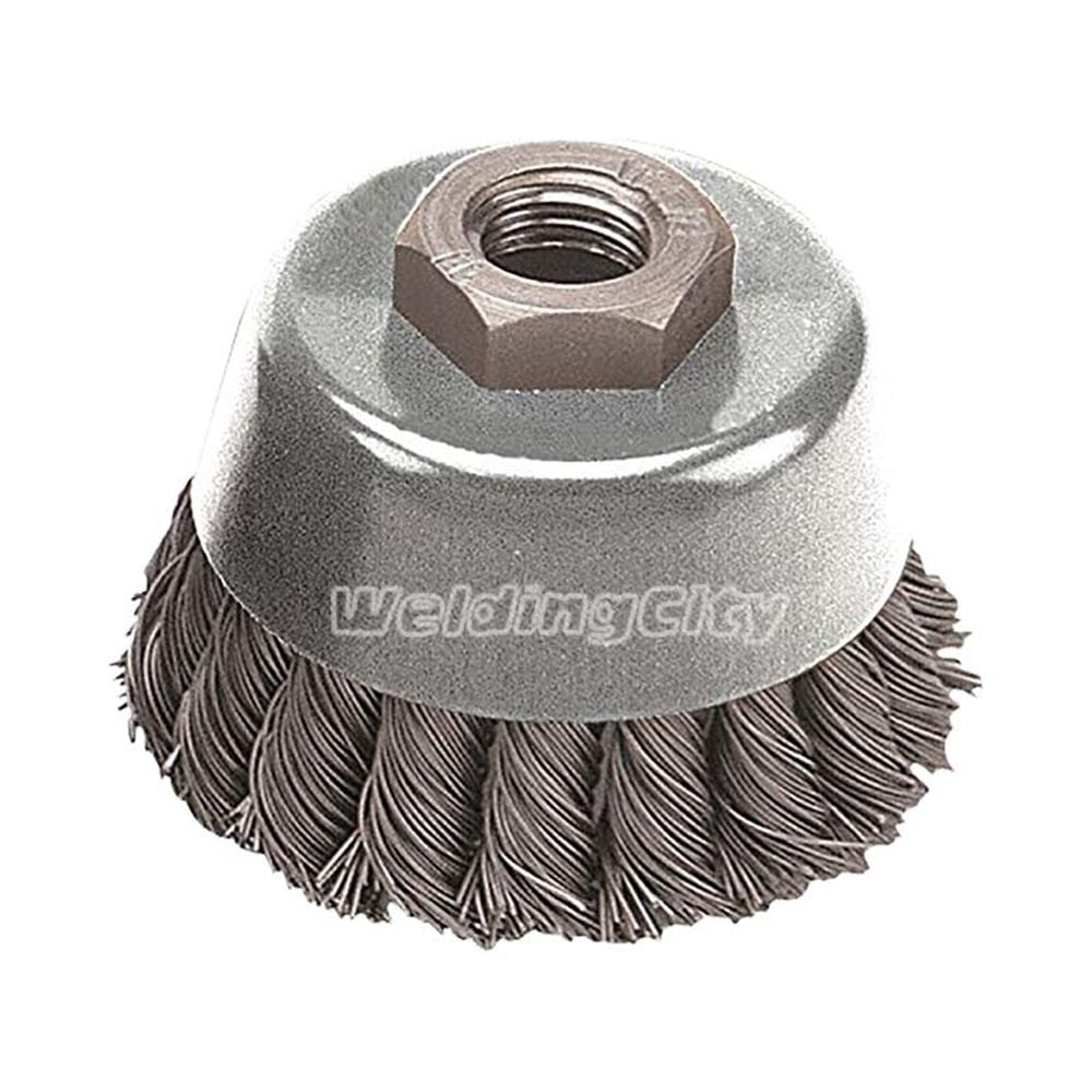 Power Wire Brush CLWBK458 Knot Cup Wheel 4 X .020 X 5/8-11 With ...