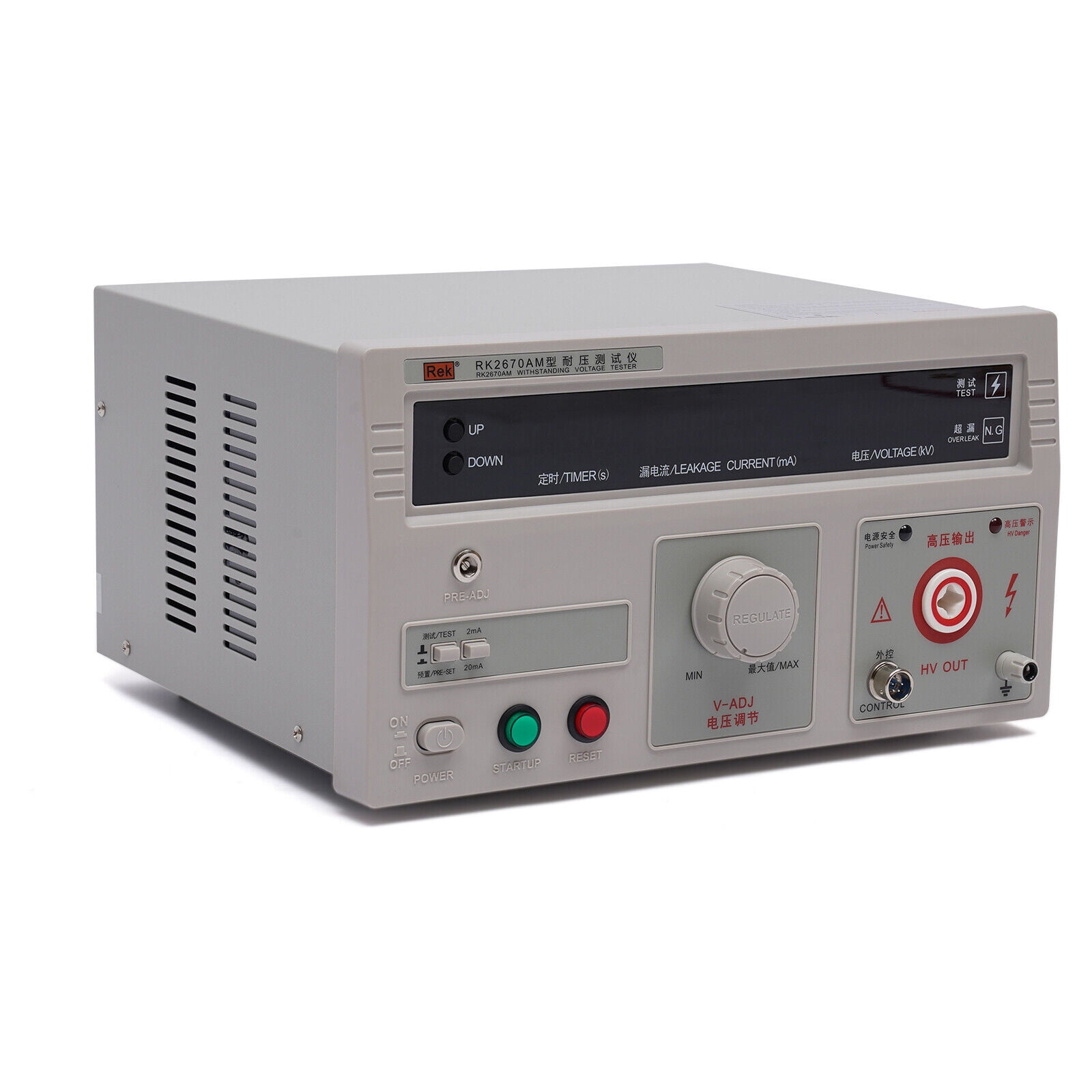 Power Withstand Pressure Tester Current 5KV RK2670AM AC Voltage HiPot ...
