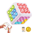 Power Your Fun Cubik 5 Brain Memory Games LED Cube (White) - Walmart.com