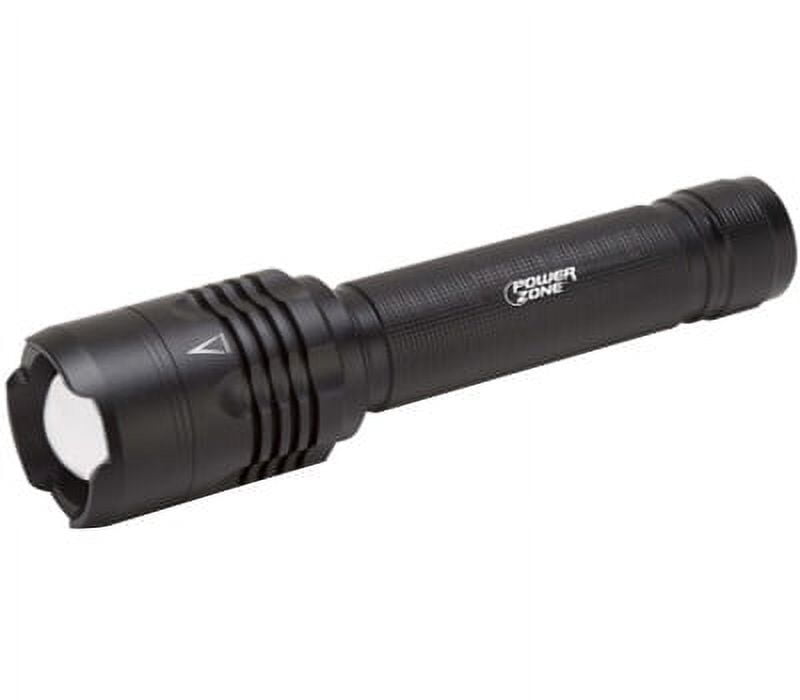 Power Zone 12139 Tactical Flashlight, Aa Battery, Led Lamp, 2000 Lumens ...