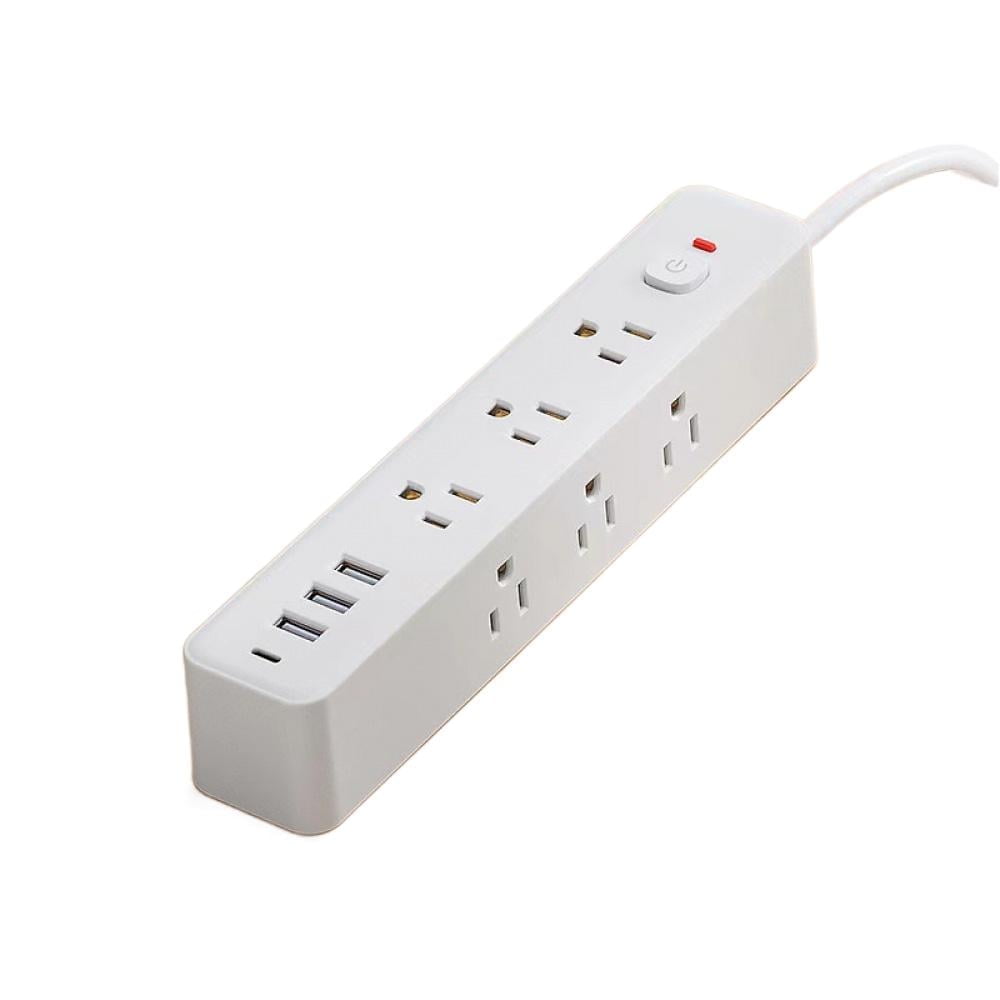 Beishink 13 - in - 1 9 - Port Surge Protector, Power Board USB C White ...