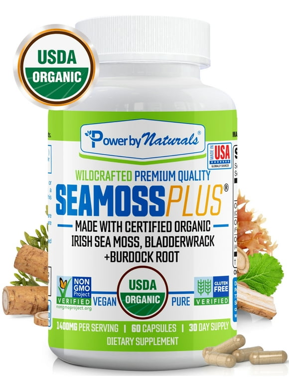 Sea Moss in Herbal Supplements - Walmart.com