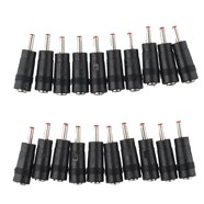 12V DC Power Connector 5.5mm x 2.1mm, Guy-Tech (10 x Male + 10 x Female) Power Jack Adapter for ...