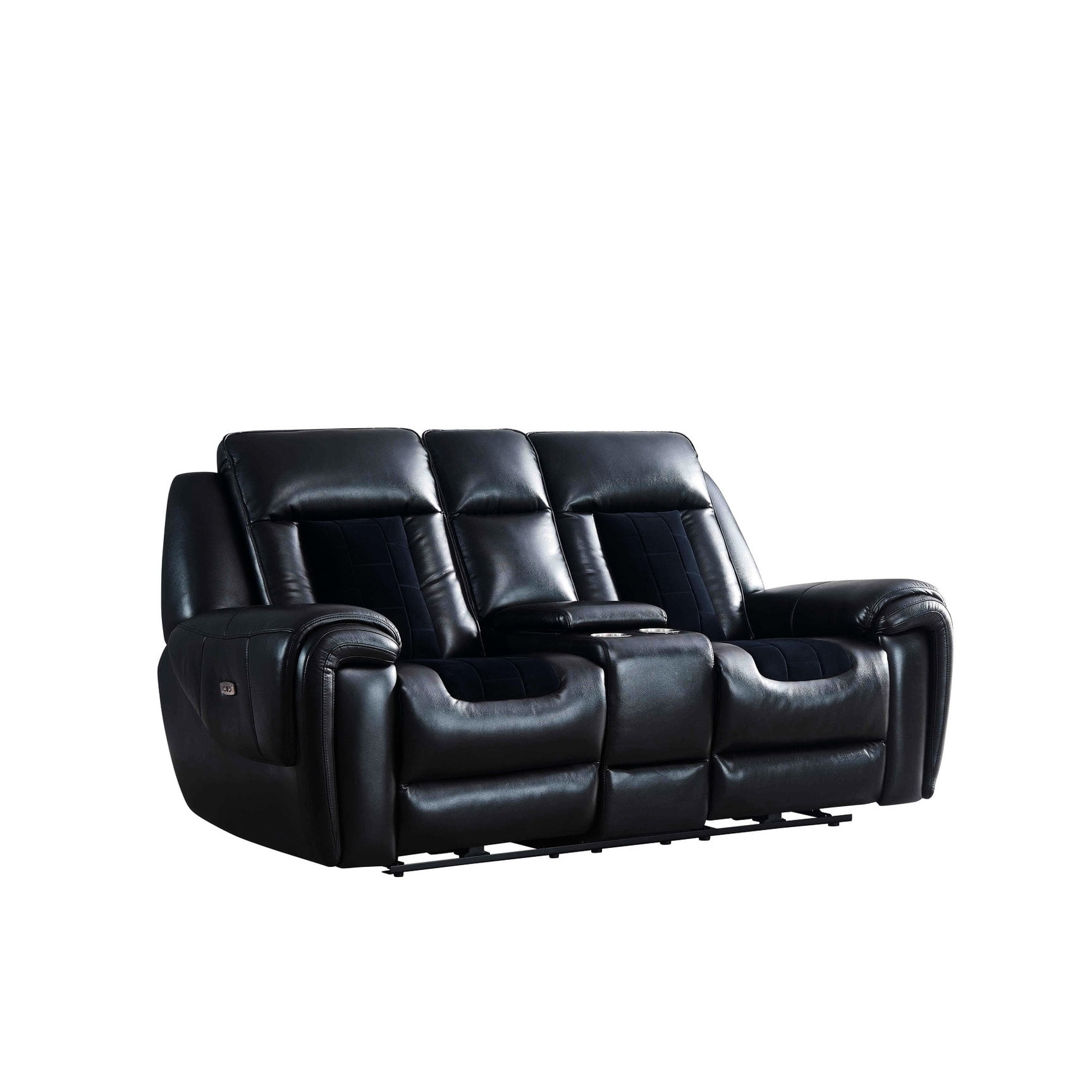 Power motion recliner with console/In home theater setup/Spacious ...