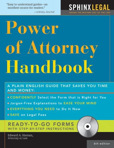 Pre-Owned Power of Attorney Handbook [With CDROM] (Paperback ...