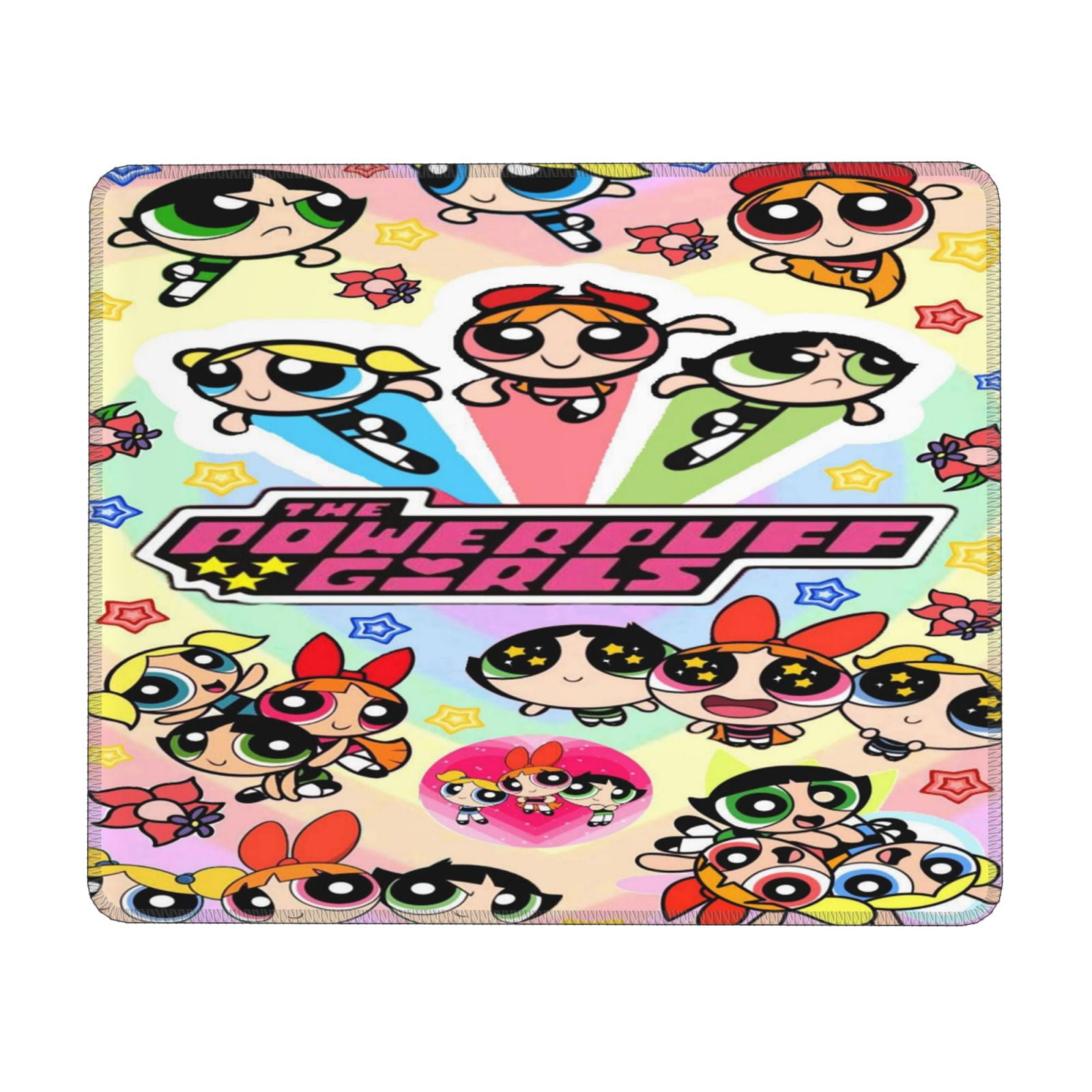 Power-puff Gir Mouse Pad Office Gaming Anime Cartoon Mousepad 10 x 12 ...