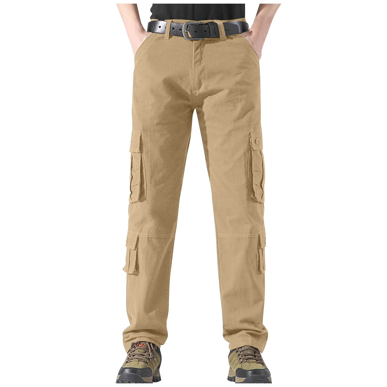 Power up Your Work Wardrobe! HIMIWAY Versatile Work Pants Men's Solid ...