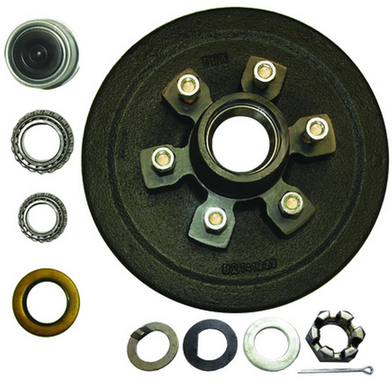 Power10 Parts 12-655-341 Brake Drum Kit For 5.2 K Axle - Walmart.com
