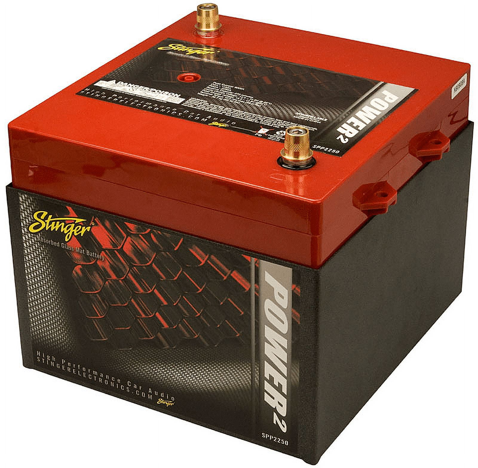 Stinger Power2 SPP2250 Auto Car Battery for Mobile Audio Systems ...