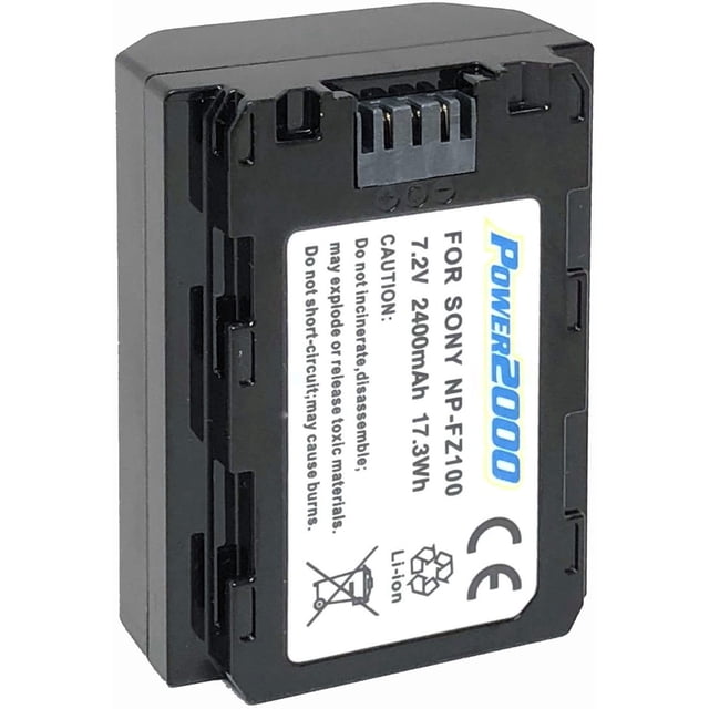 Power2000 Battery for Sony NP-FZ100 - Walmart Business Supplies