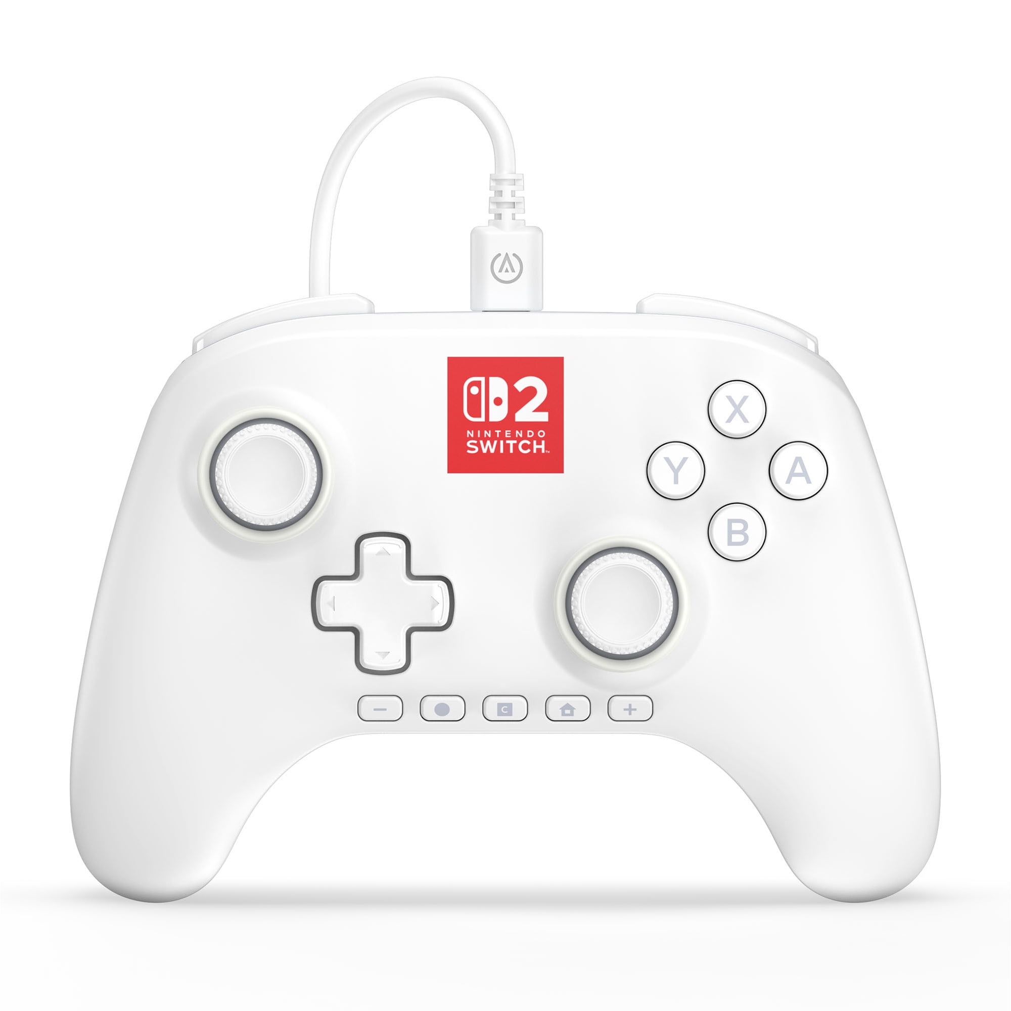 PowerA Advantage Wired Controller for Nintendo Switch 2 with Lumectra - White - Walmart.com