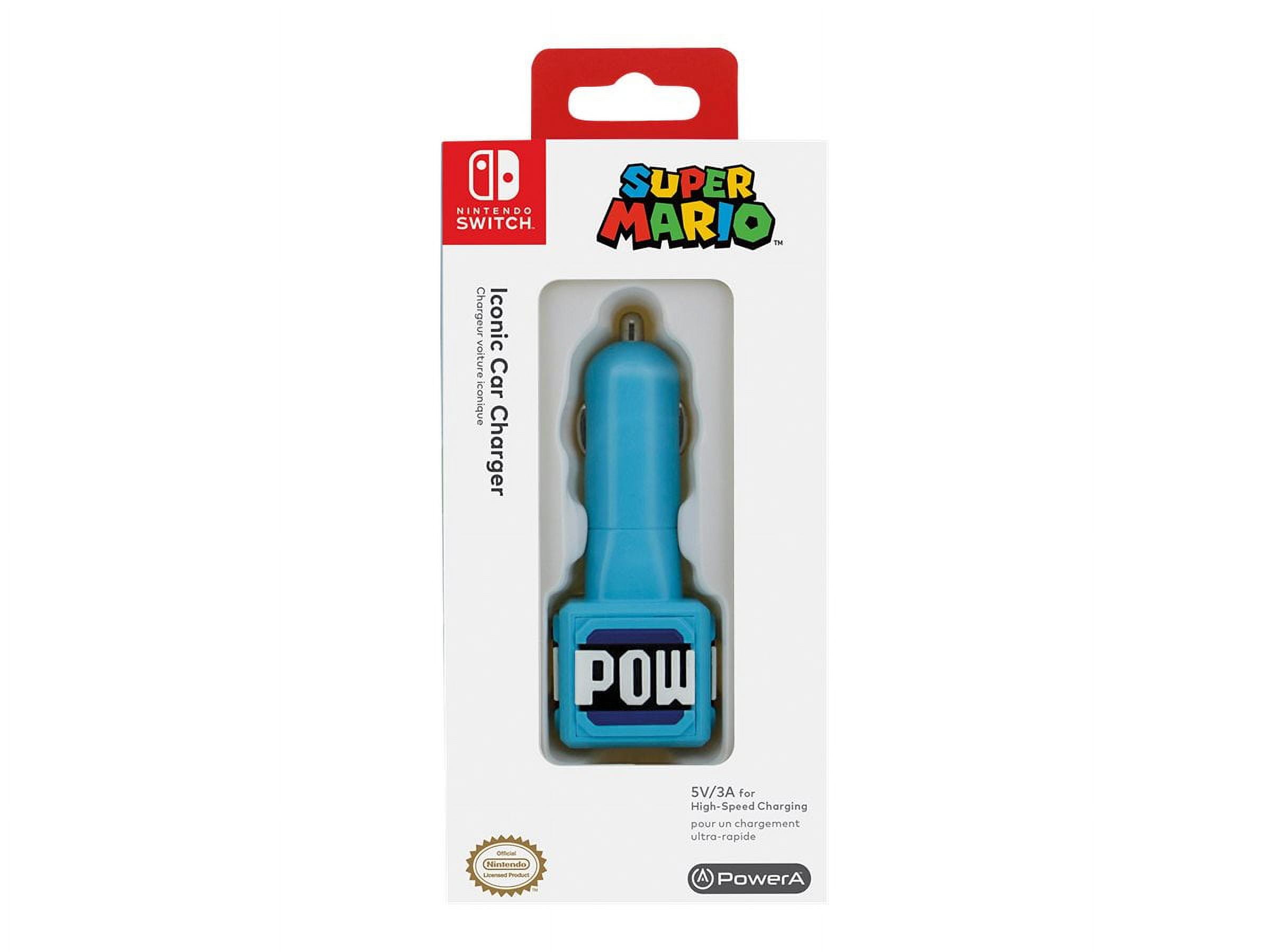 PowerA, Car Charger, Nintendo Switch, POW, 1503490-01 - Walmart.com
