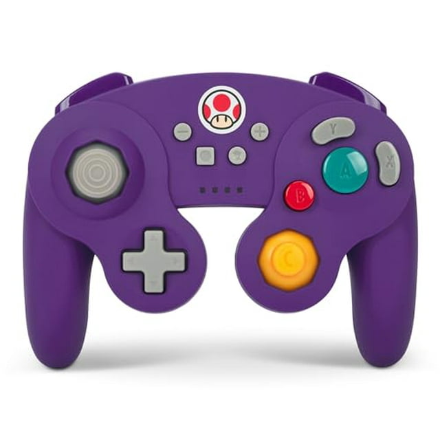 PowerA GameCube Style Wireless Controller for Nintendo Switch - Toad ...