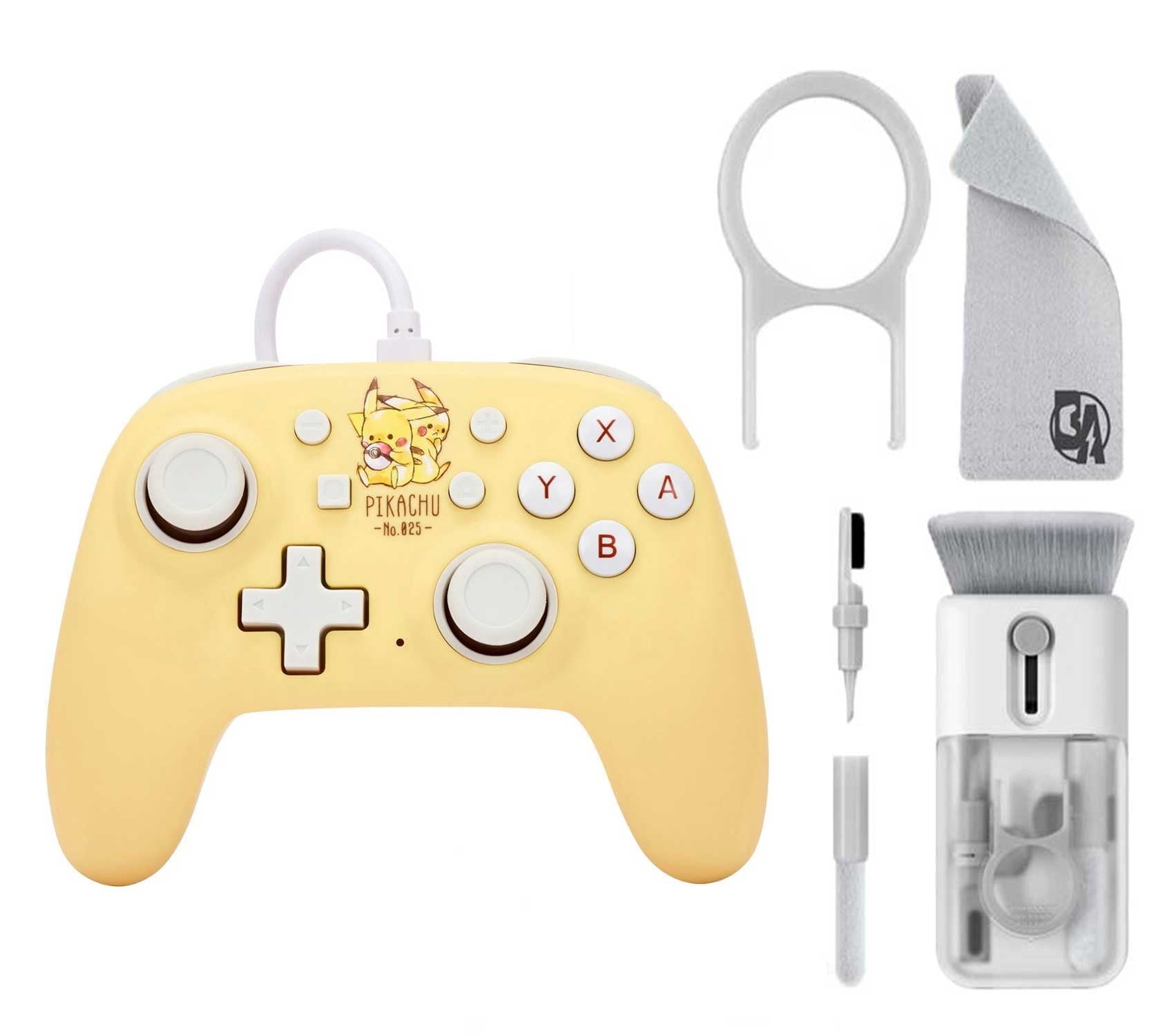 PowerA - Nano Wired Controller for Nintendo Switch - Pikachu Friends ...