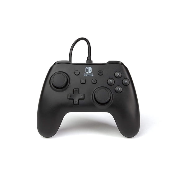 Nintendo Switch Wired Controller - Black, Detachable 10ft USB Cable, No ...