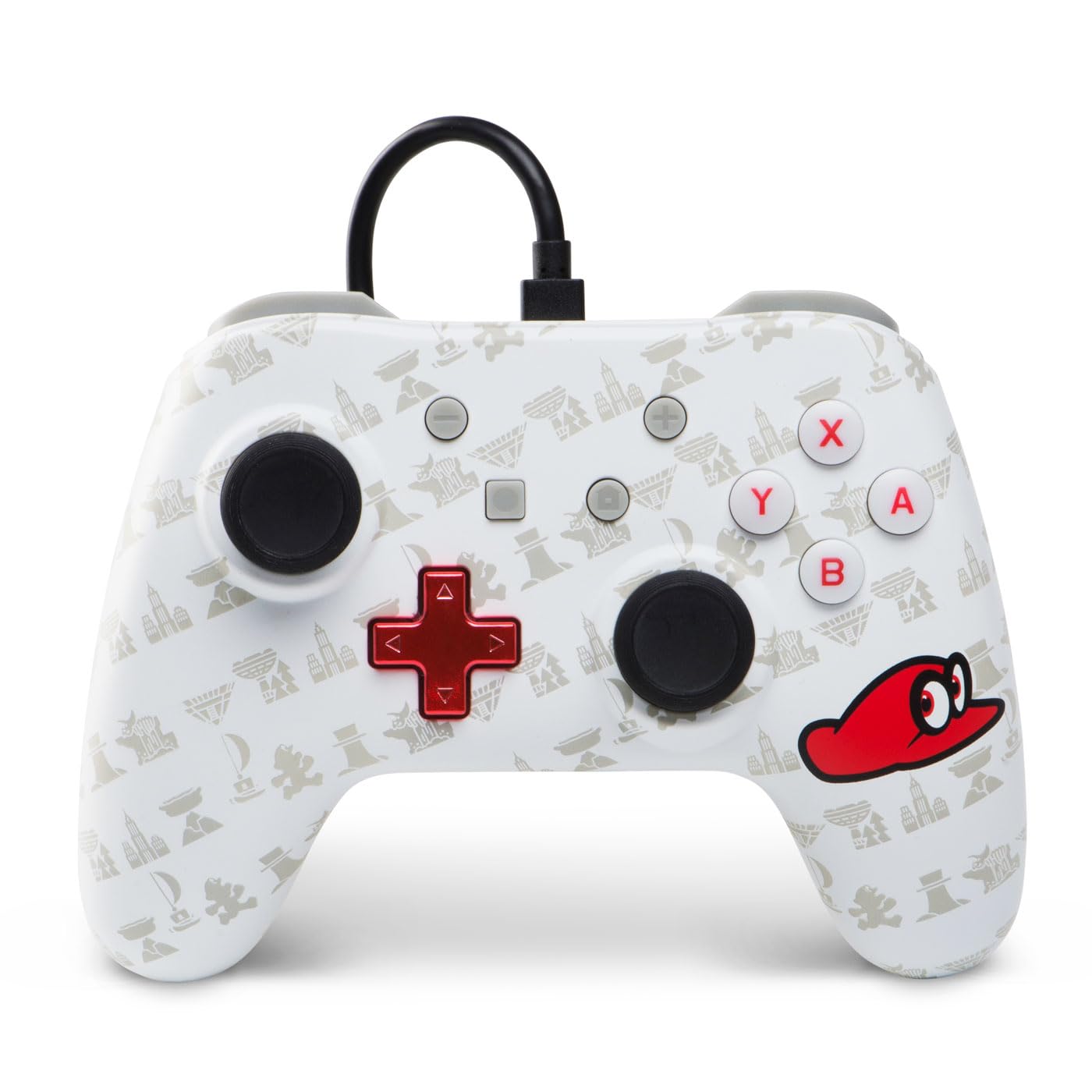 PowerA Wired Controller for Nintendo Switch - Mario Odyssey, Cappy Edition - Walmart.com