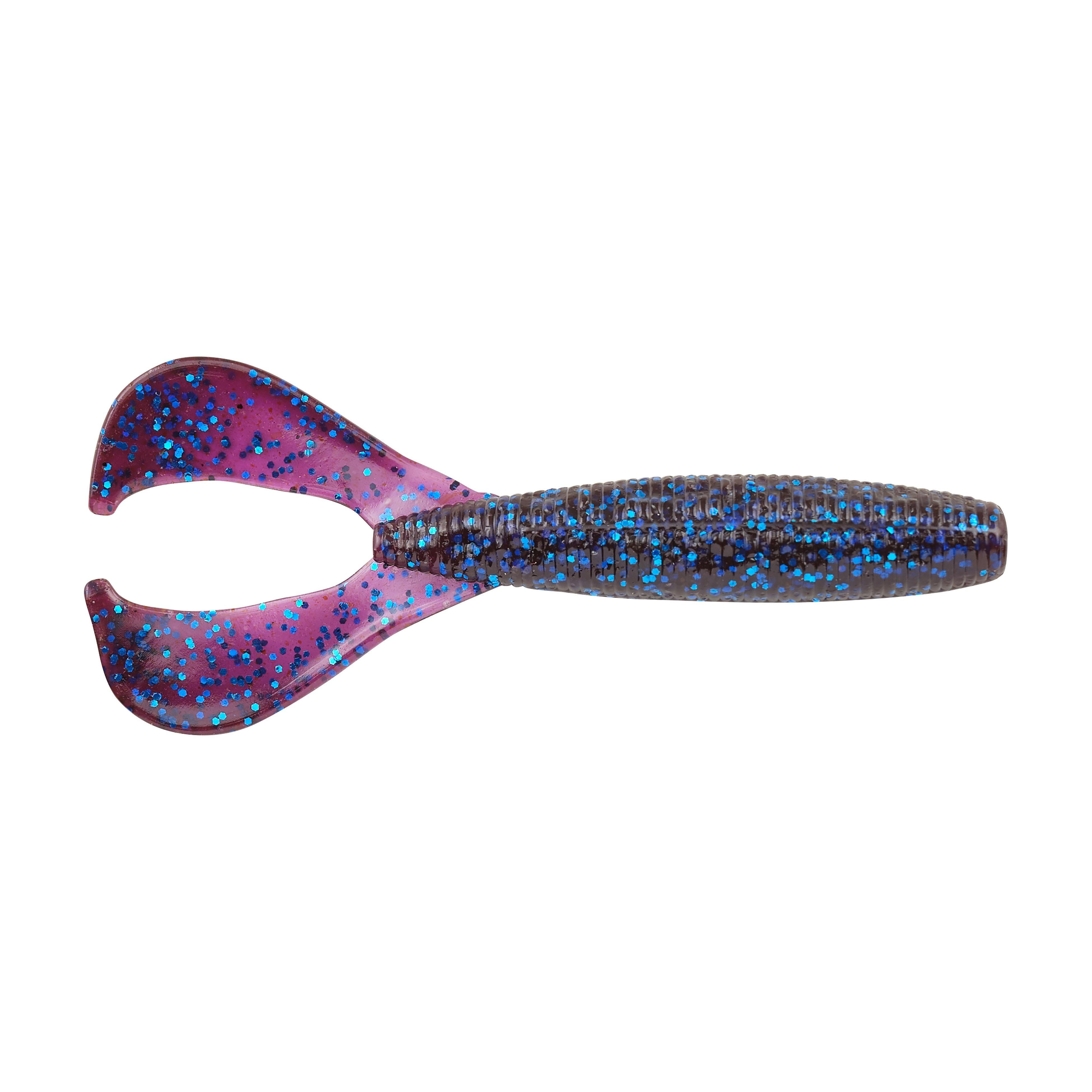 Berkley PowerBait The Boss Grub Soft Plastic Fishing Bait with Twin ...