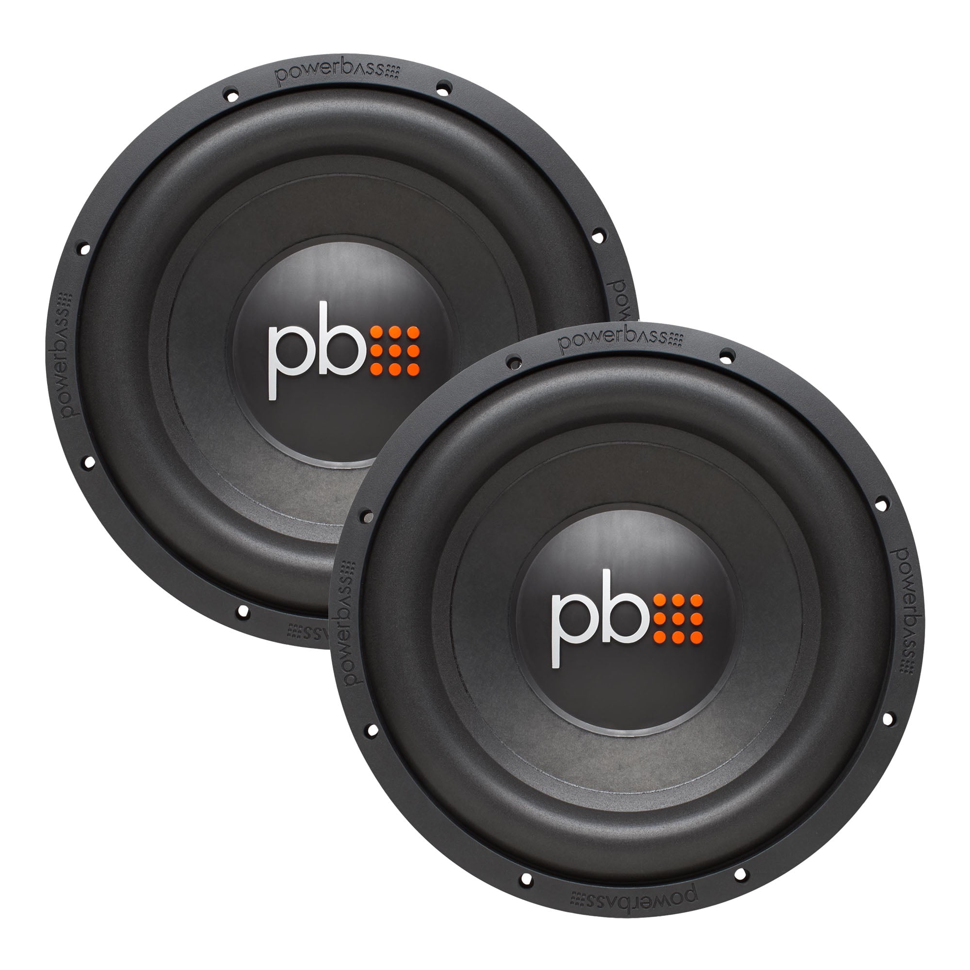 PowerBass 2 S-1204D 12" Dual 4-Ohm Subwoofers - Walmart.com