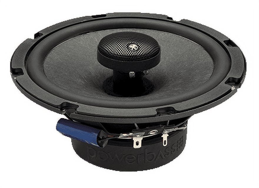 PowerBass 2XL-653 6.5" Coaxial Speakers, Pair, 75/150W, 3-Ohm, Silk ...