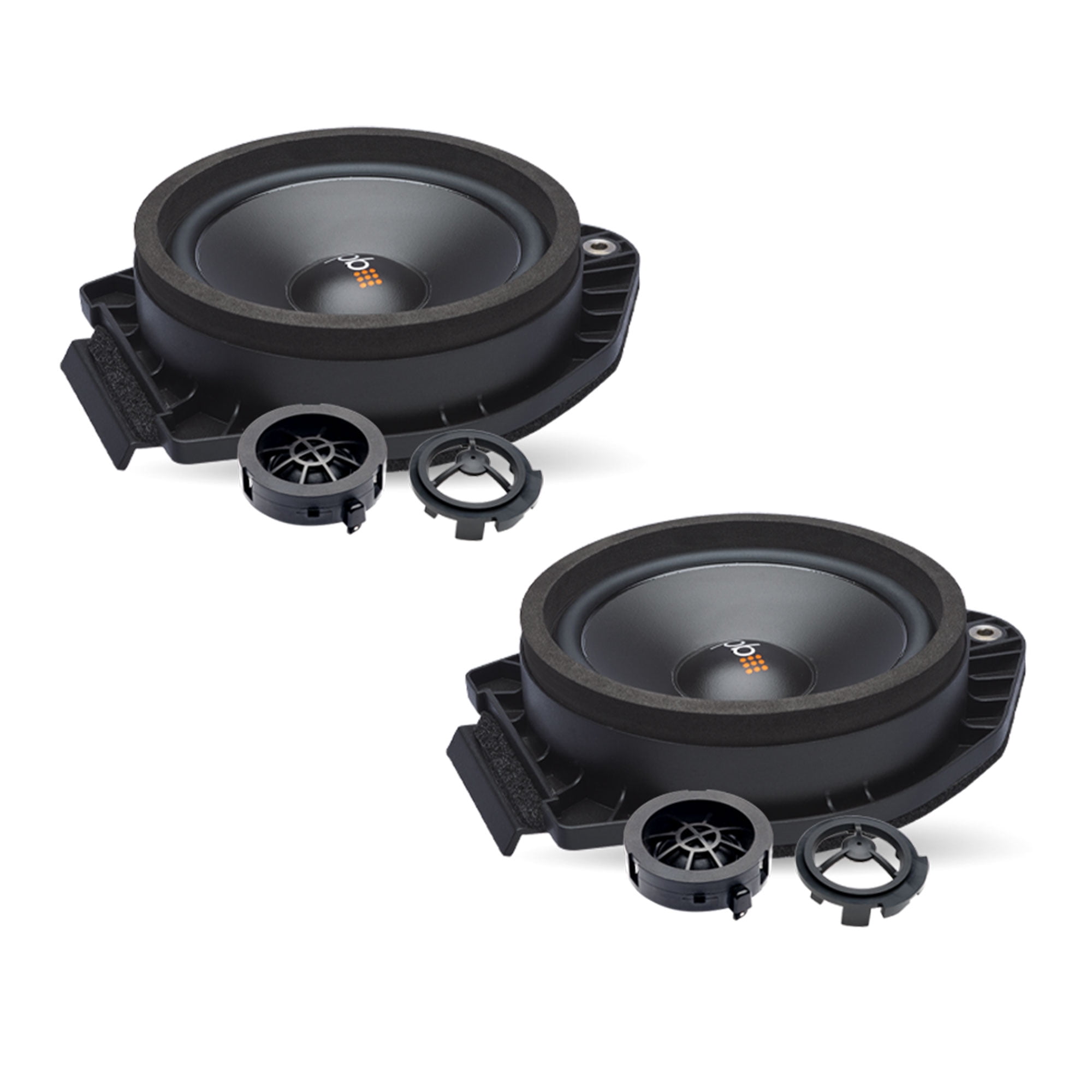 PowerBass OE65C-GM - 6.5" Direct Fit - GMC OEM Component Speaker Upgrade Kit / 60 Wrms - 120Wmax ...